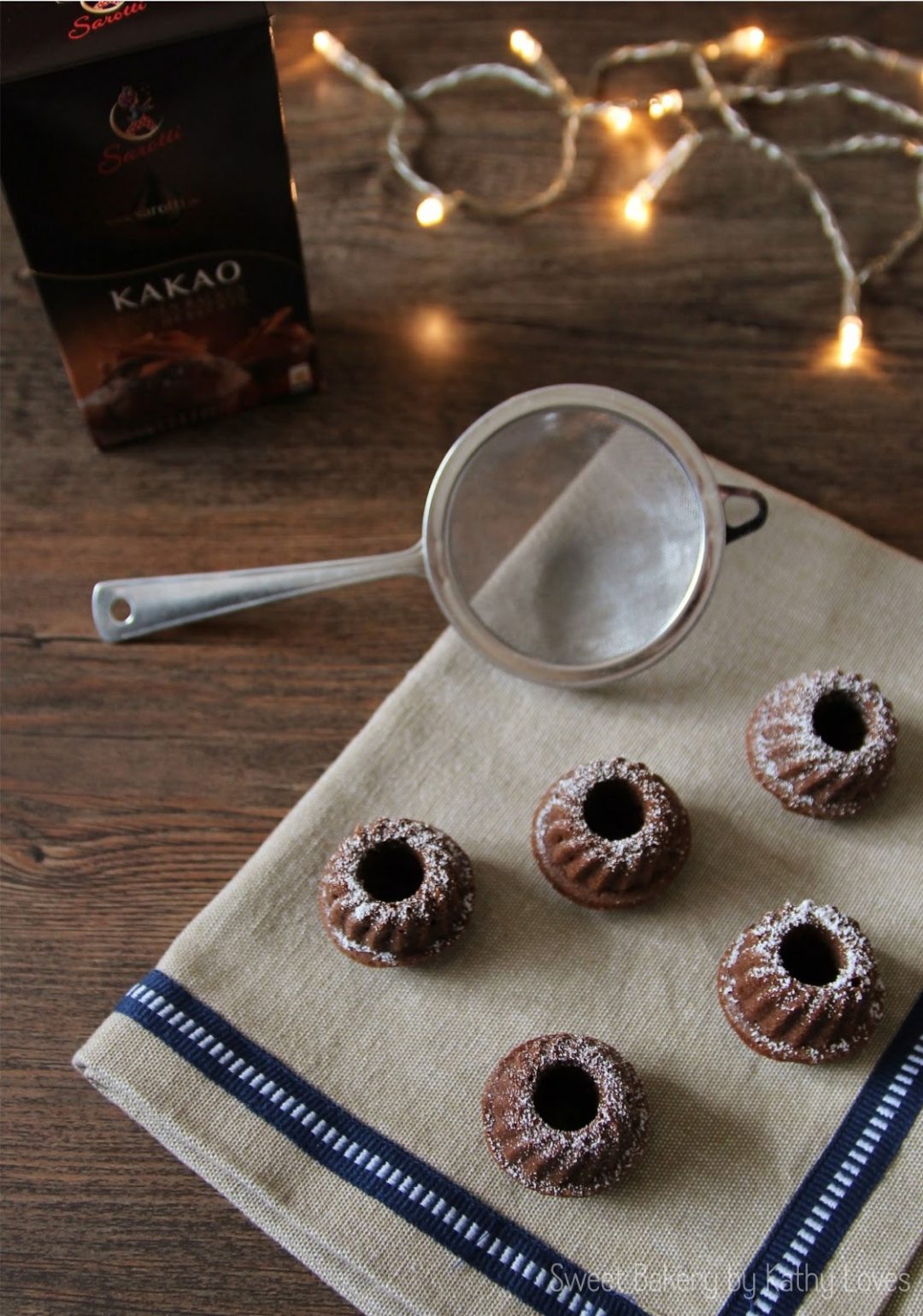 Brownie Mini Gugl mit einem Hauch Zimt