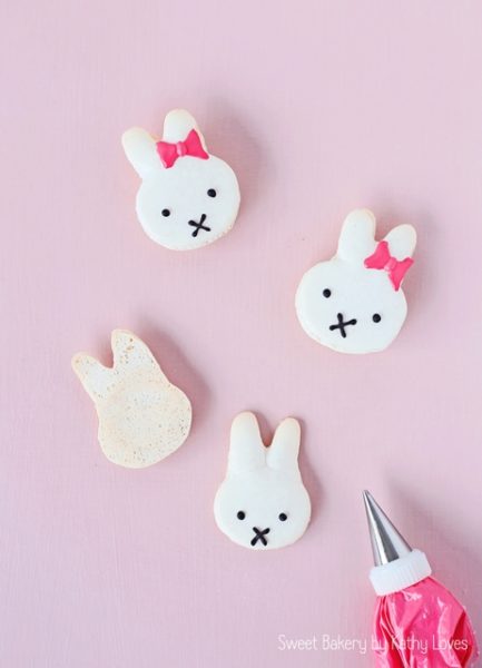 Miffy Macarons Schritt für Schritt, inklusive Anleitung